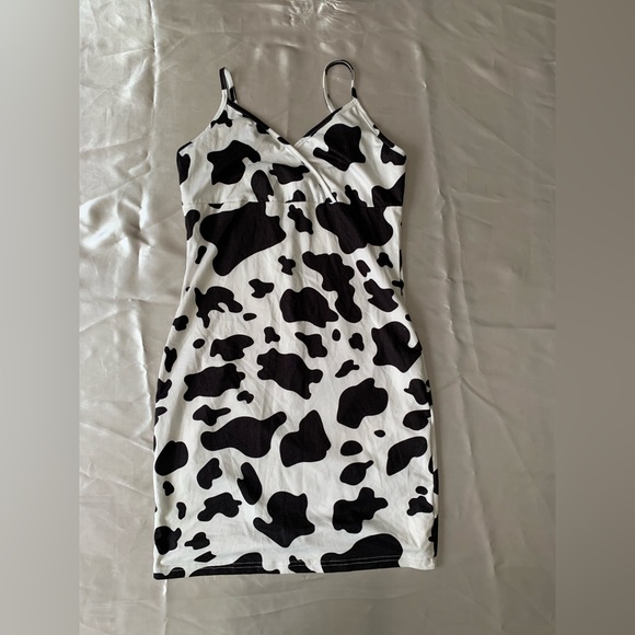 SHEIN | Dresses | Shein Cow Print Dress | Poshmark
